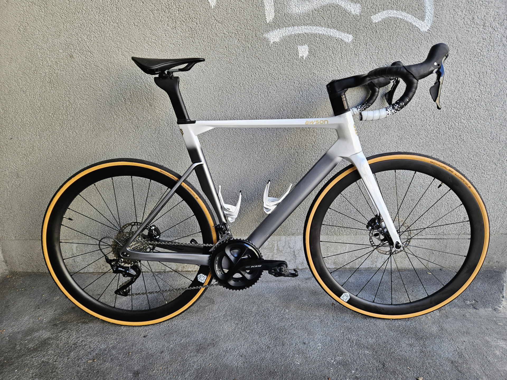 2022 awson Awson Race Sierra 03 Shim.105 en vente - Vélo demo, Blanc ...