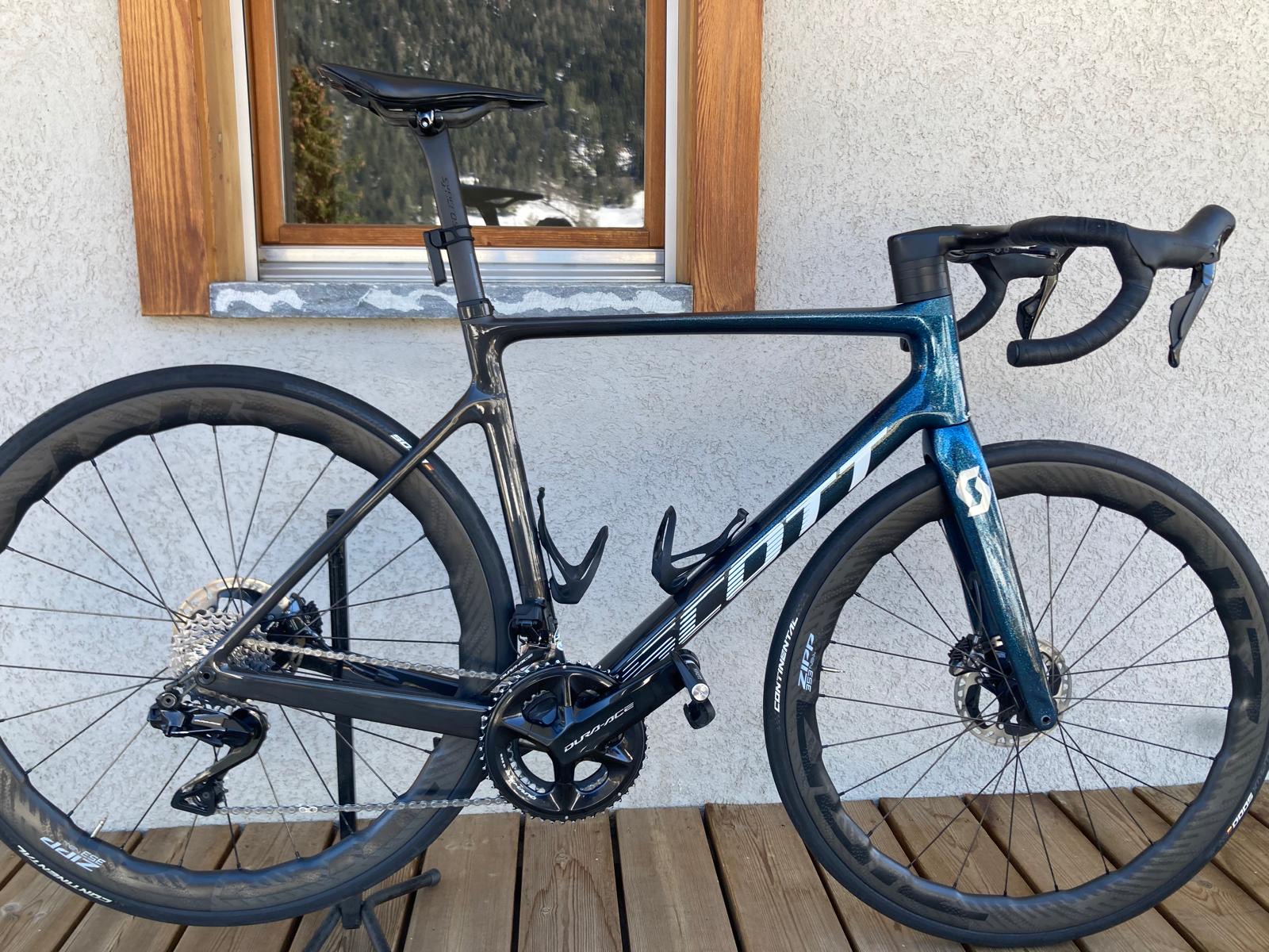 SCOTT Addict Ultimate for sale - Used, Blue, Large, 56cm - Valais